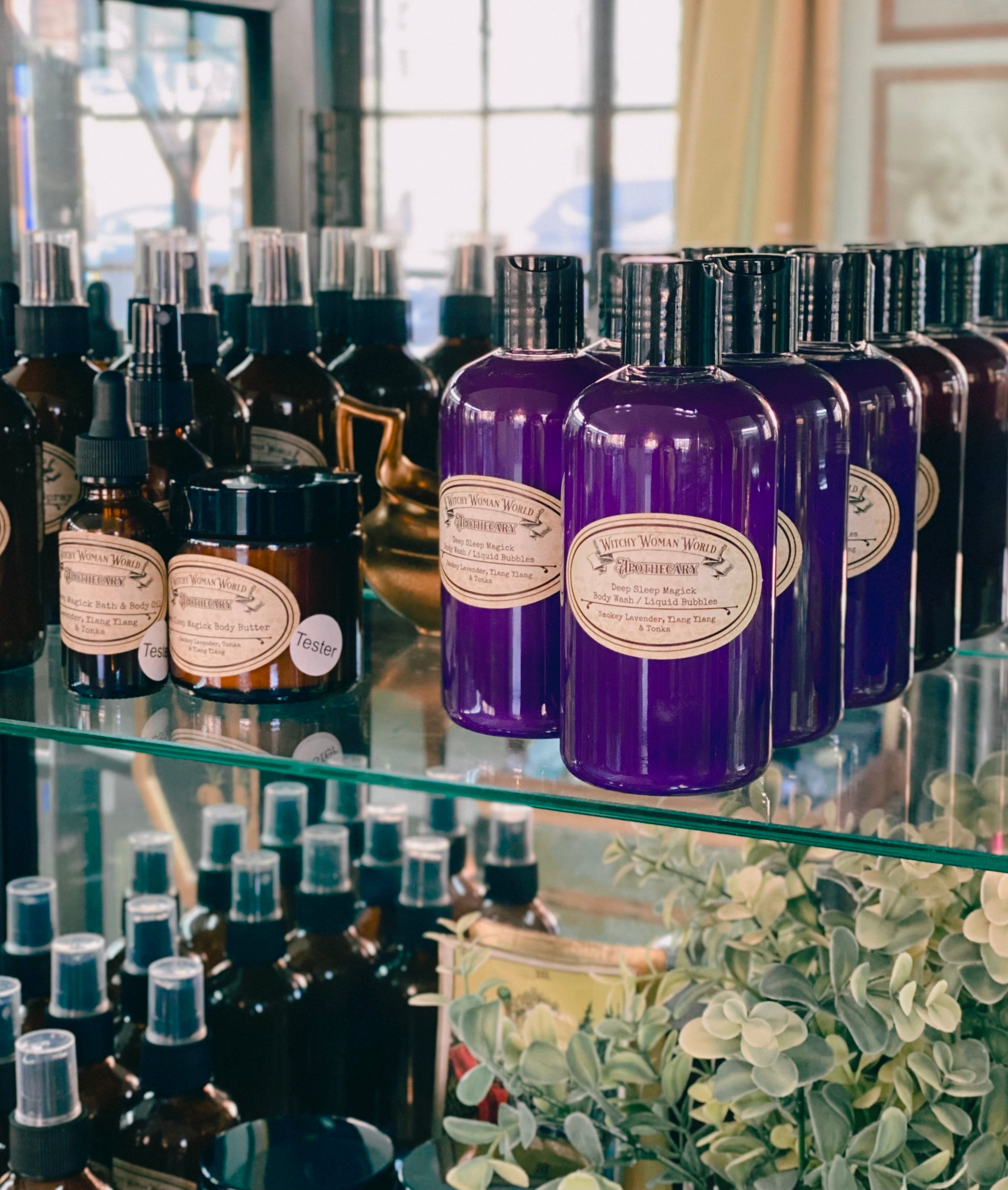 Deep Sleep Magick Body Wash / Liquid Bubble Bath – Witchy Woman World ...